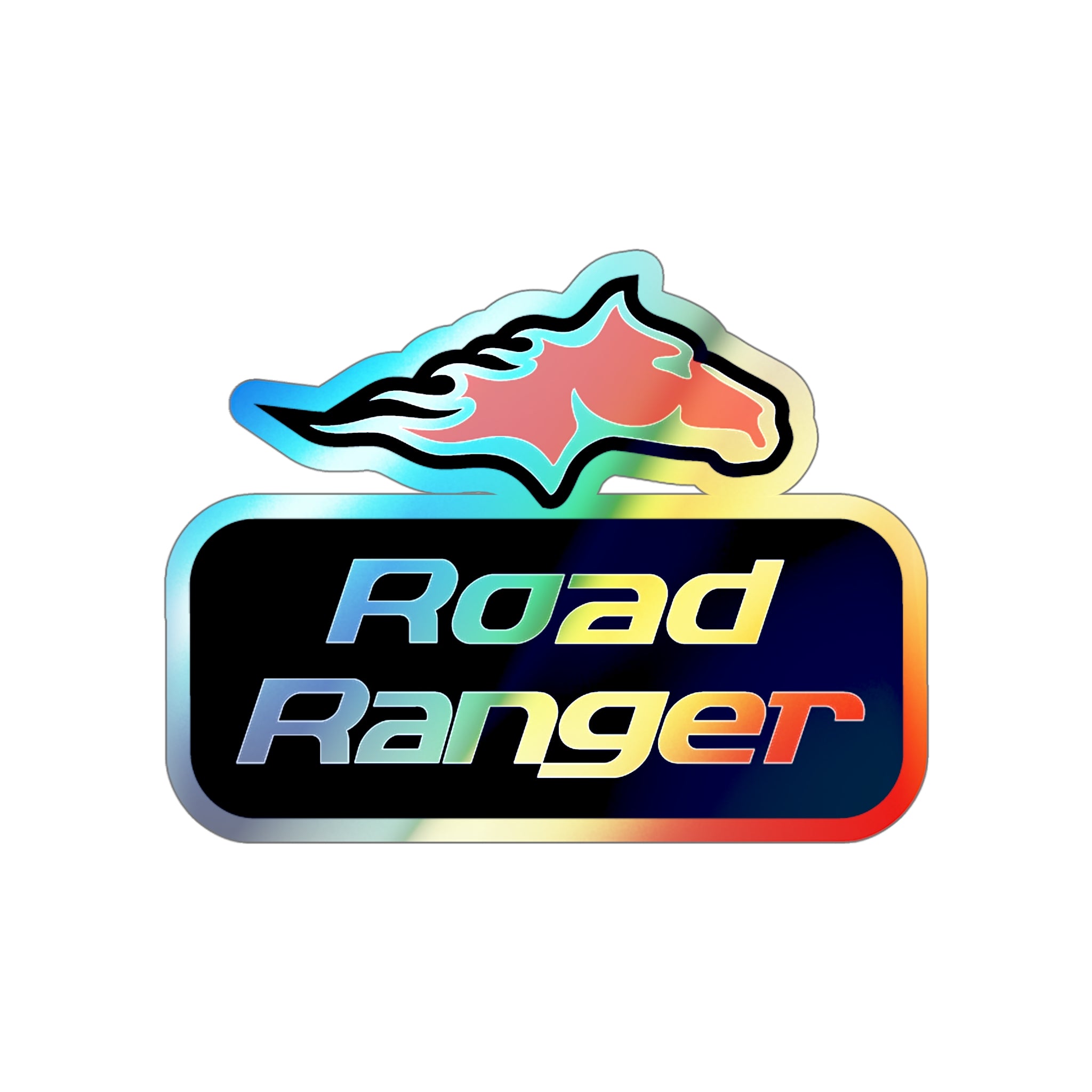 Holographic Road Ranger Sticker
